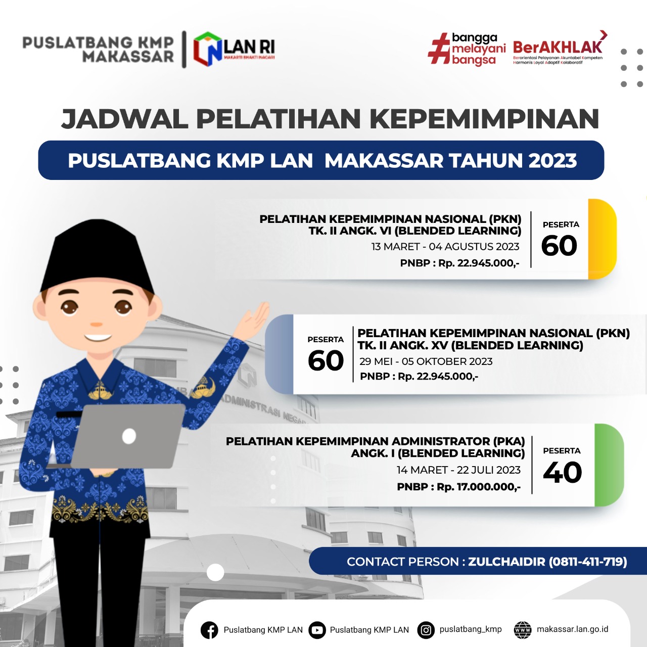 Jadwal Kegiatan Puslatbang KMP Tahun 2023 – Pusat Pembelajaran Dan Strategi Kebijakan Manajemen ...